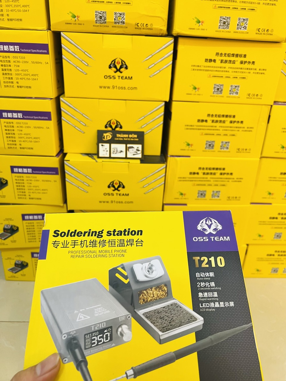 Hàn T210 Tặng kèm 2 mũi C210 OSS – Linh kiện Thành Đôn